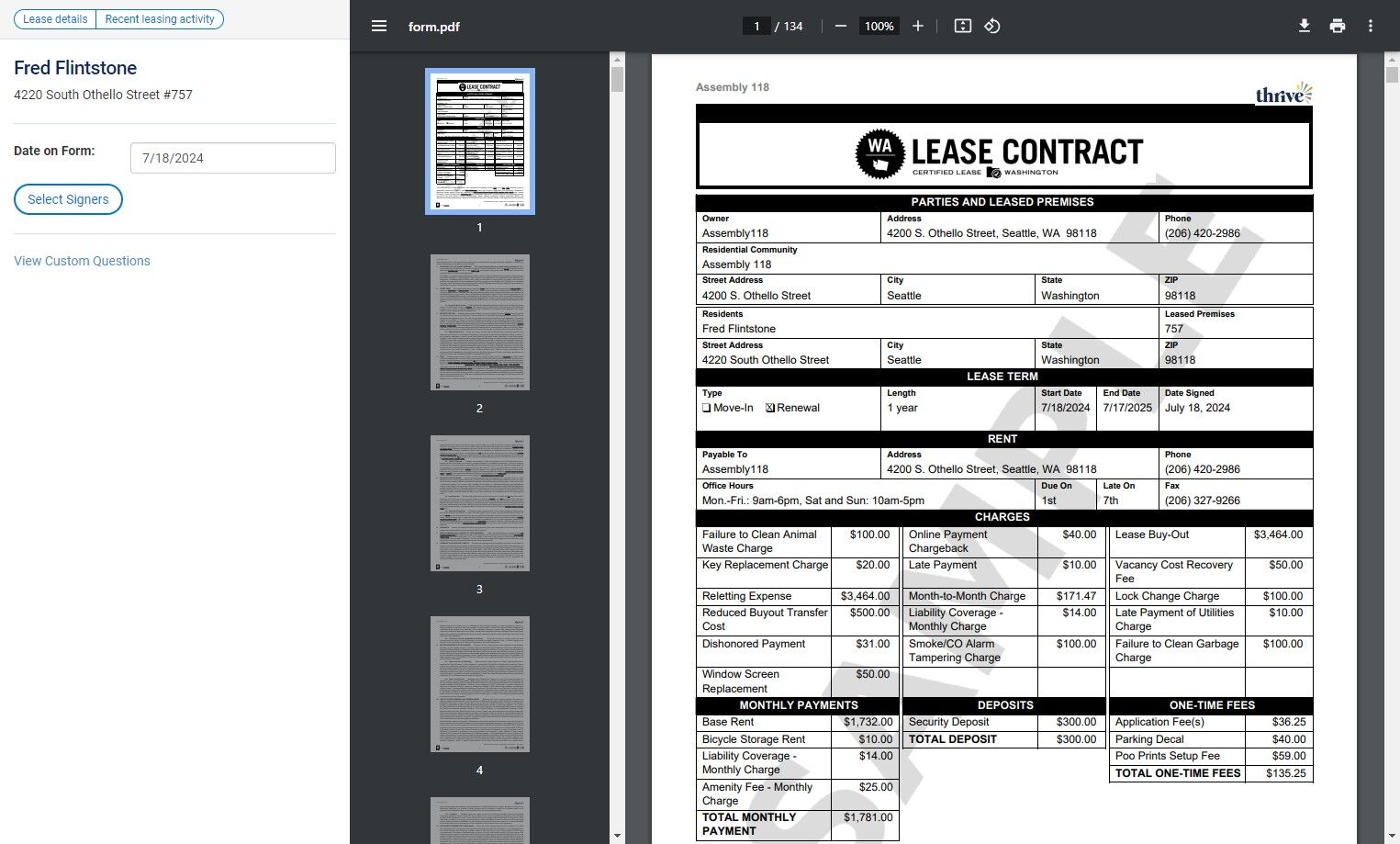 Lease Expiration and Renewal Processes – Thrive Communities