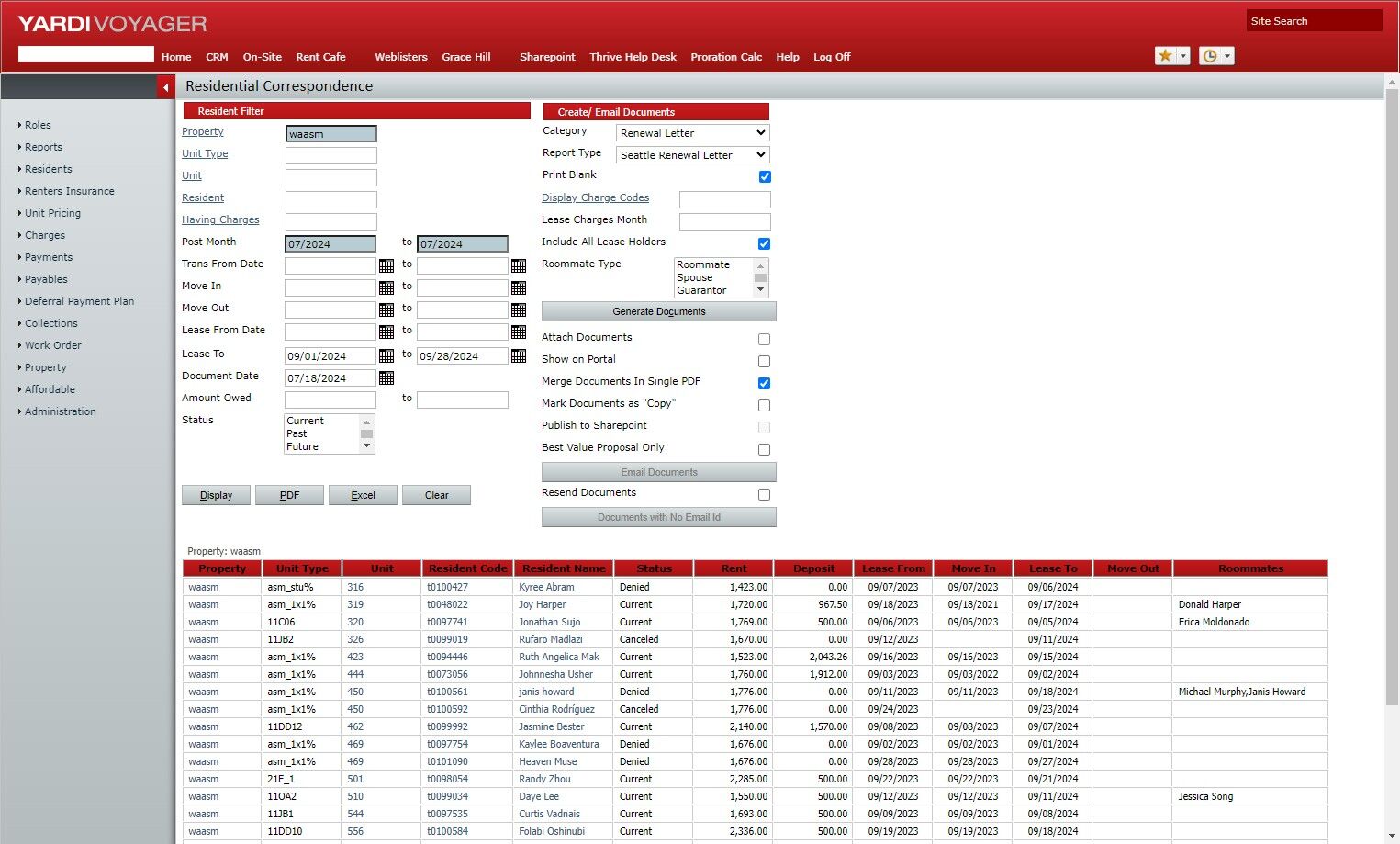 Lease Expiration and Renewal Processes – Thrive Communities