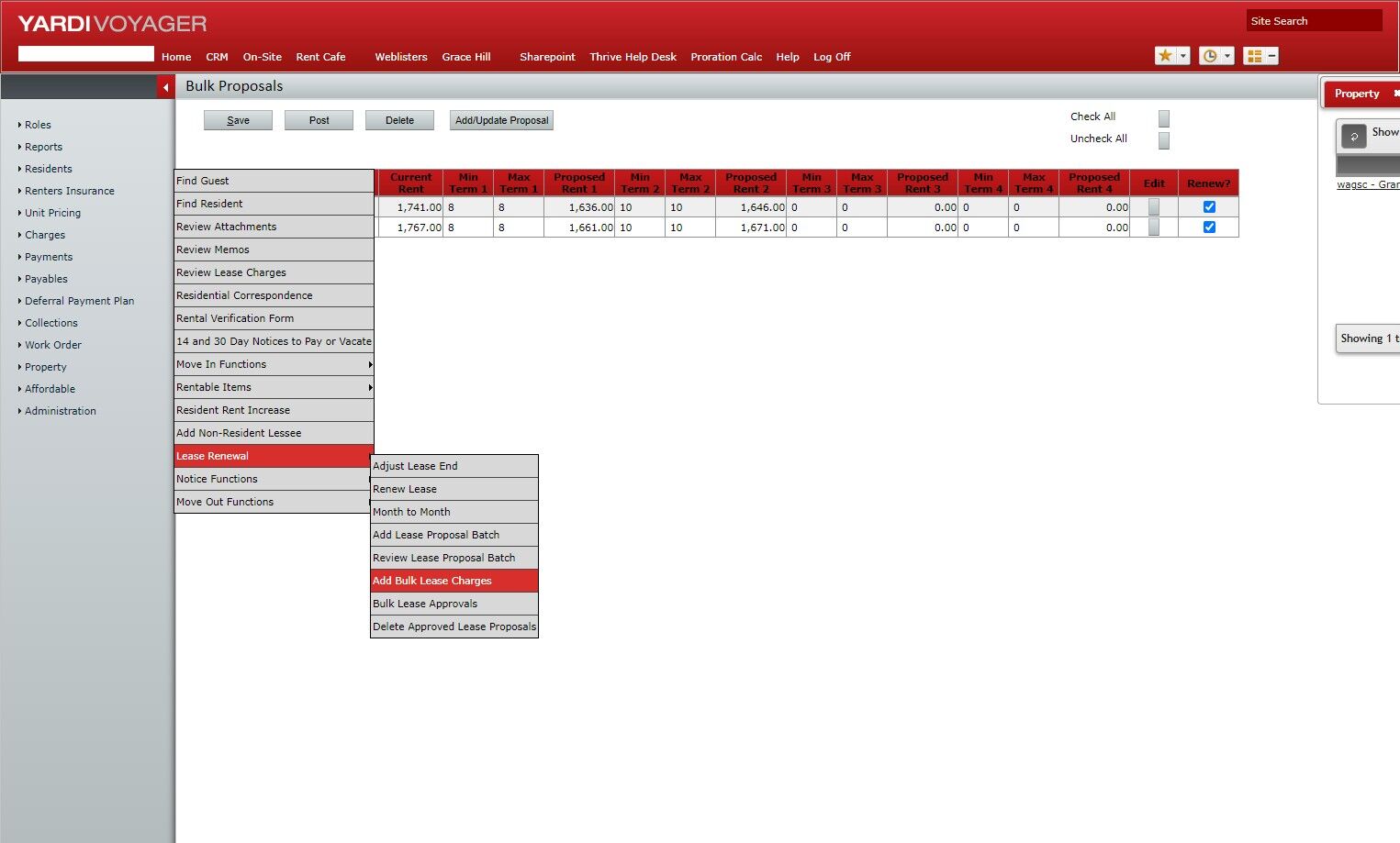 Adding Pet Rent and Other Recurring Monthly Charges to a Lease Proposal ...