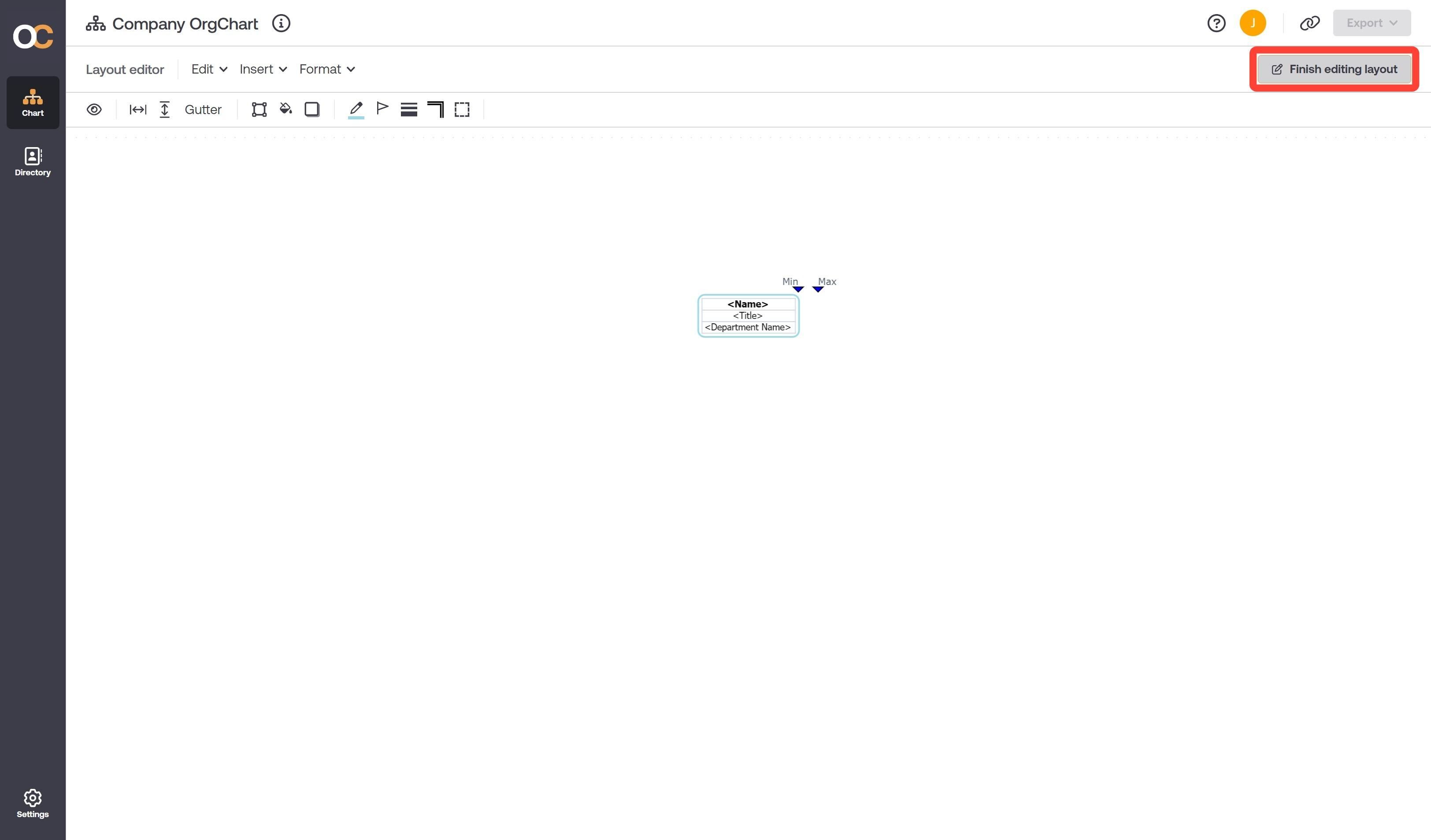 Admin tutorial 2: Creating views – OrgChart