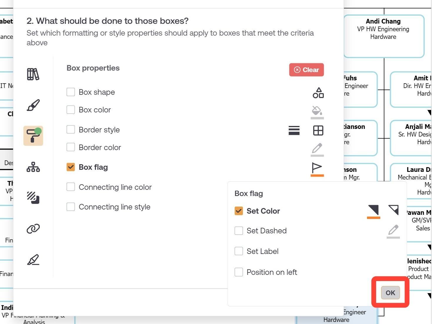 Admin tutorial 2: Creating views – OrgChart