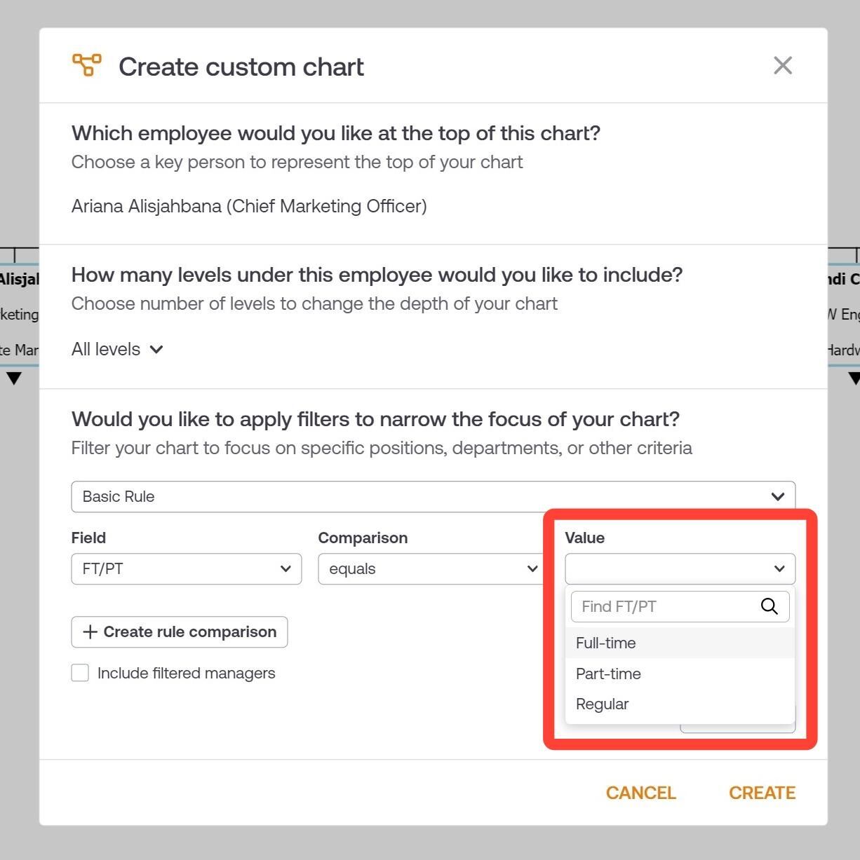 Admin tutorial 3: Creating custom charts – OrgChart