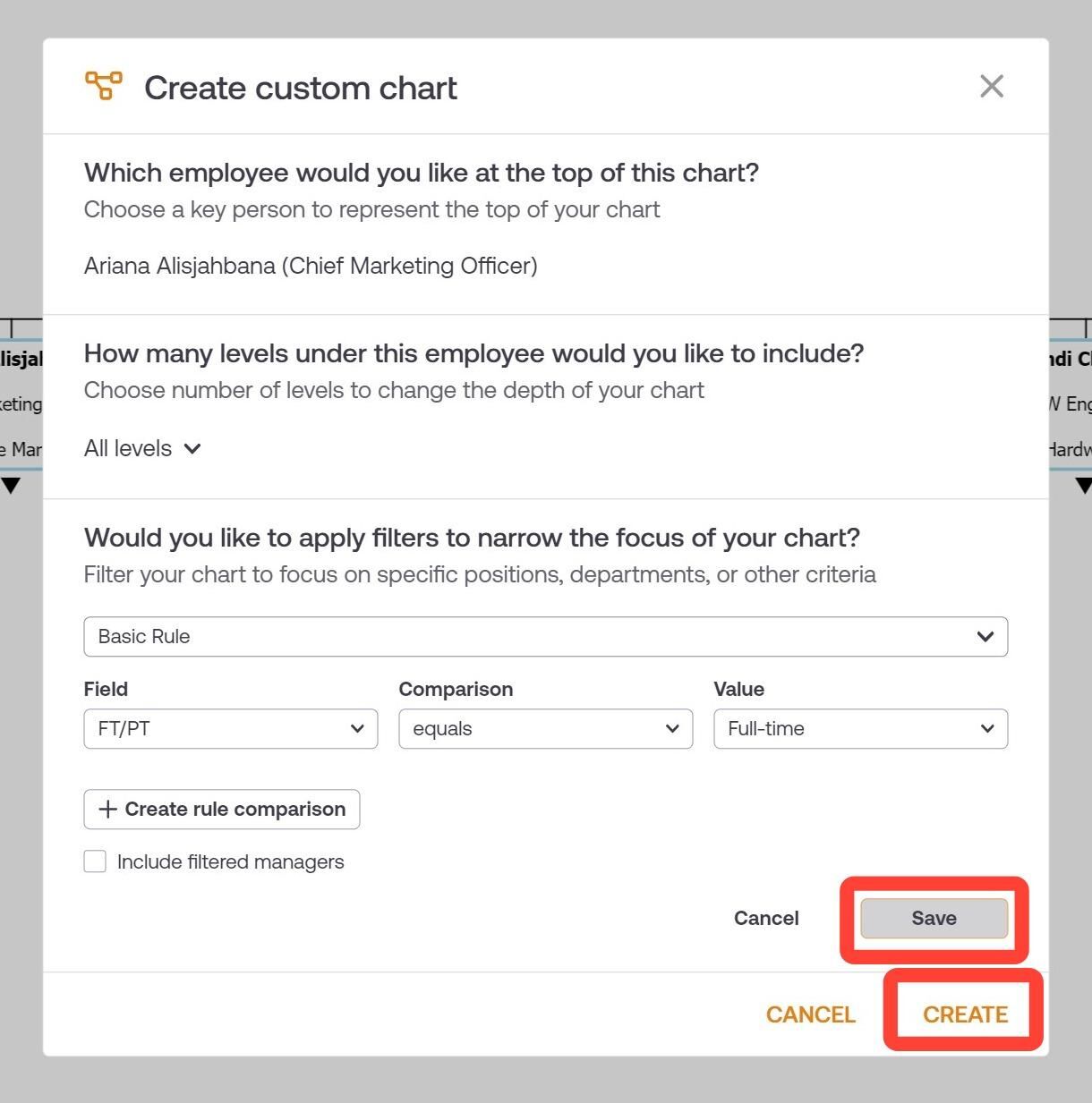 Admin tutorial 3: Creating custom charts – OrgChart