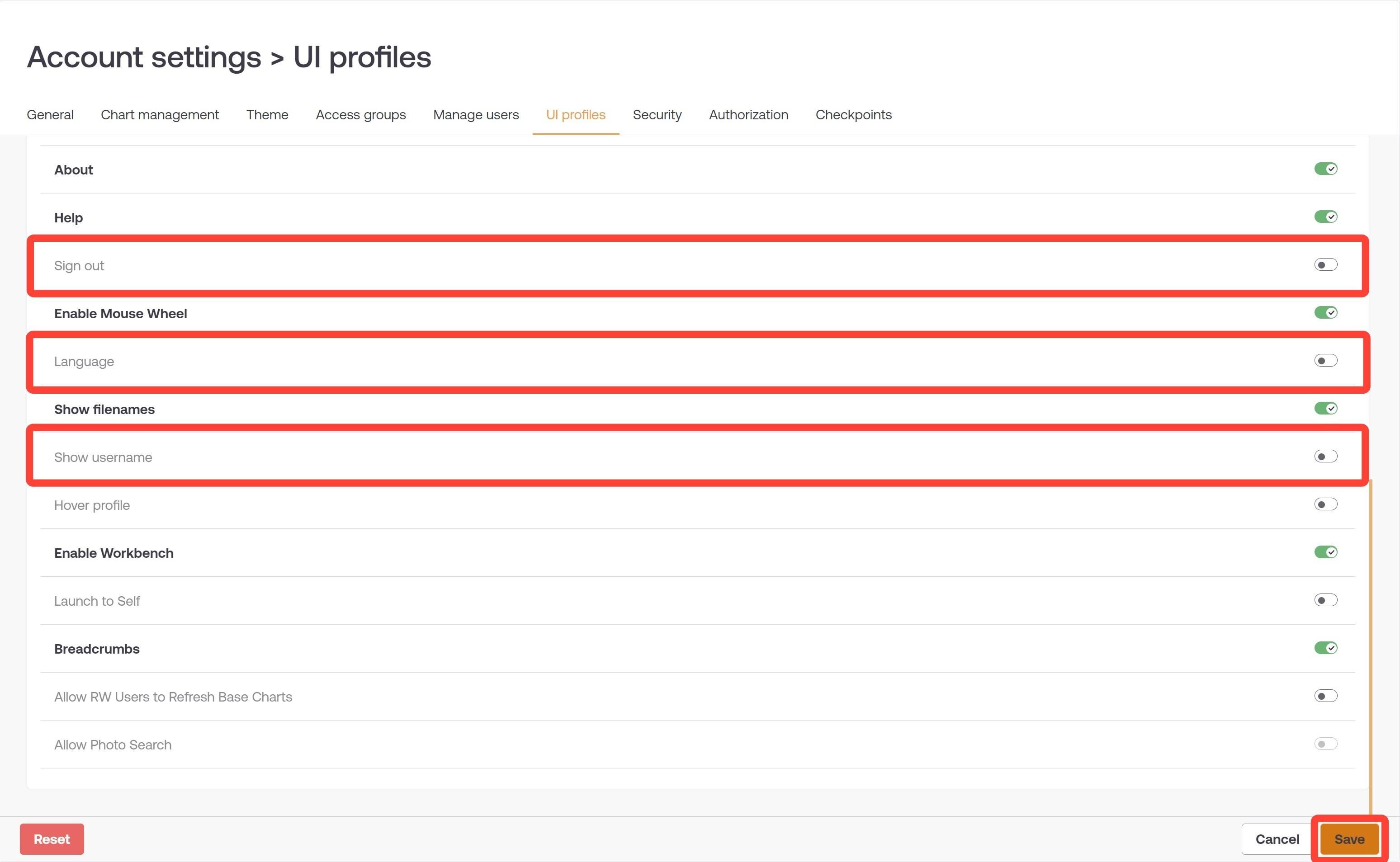 Web links – OrgChart