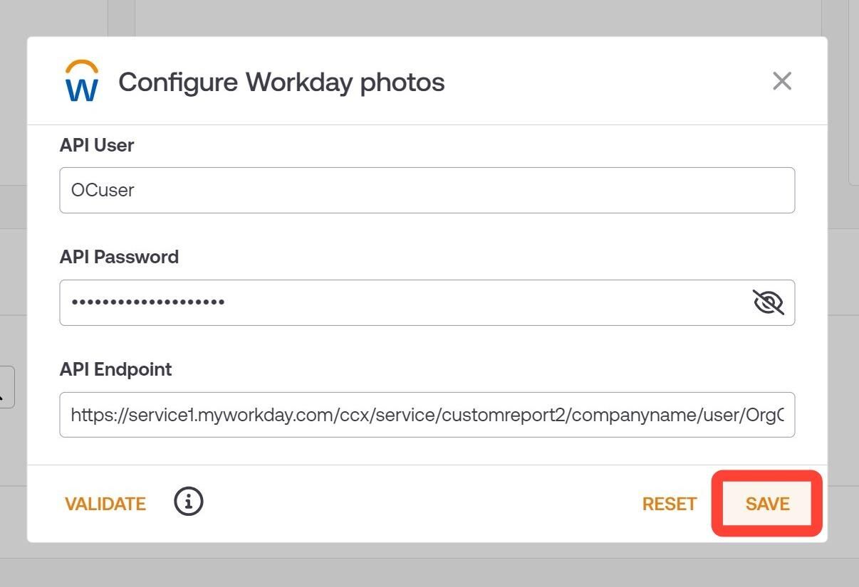 Workday (RaaS) – OrgChart