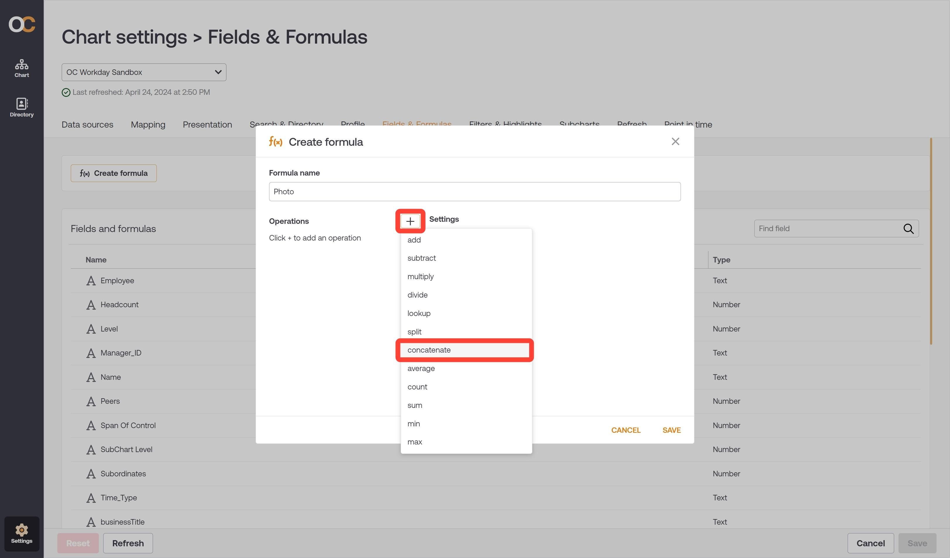 Workday (RaaS) – OrgChart