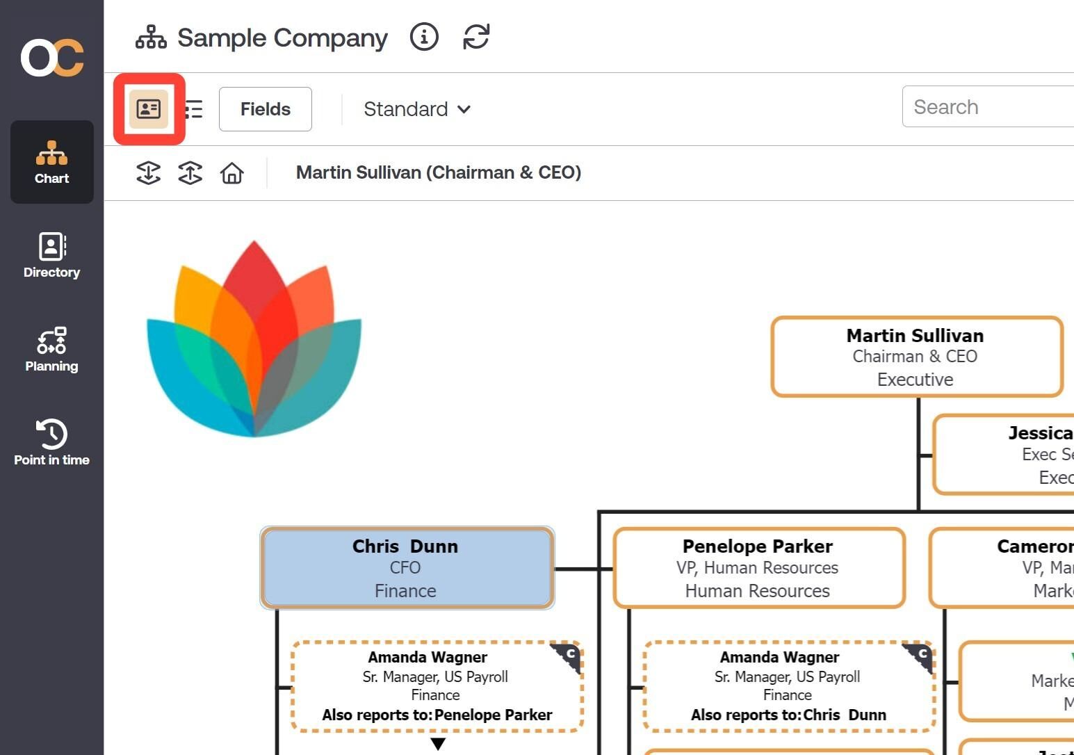 Profile – OrgChart
