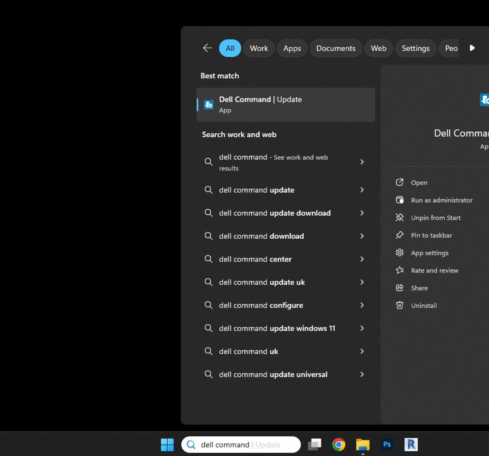 Update Dell Command – Purple | Help Train Learn Centre