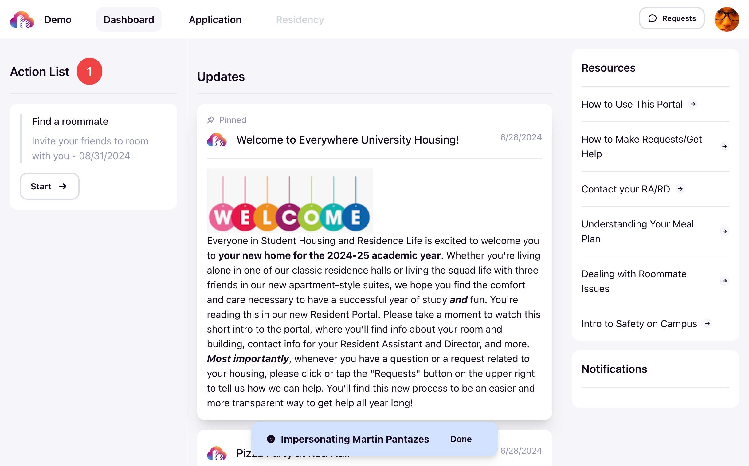 Completing a Room Condition Report, for Students – Housing.cloud