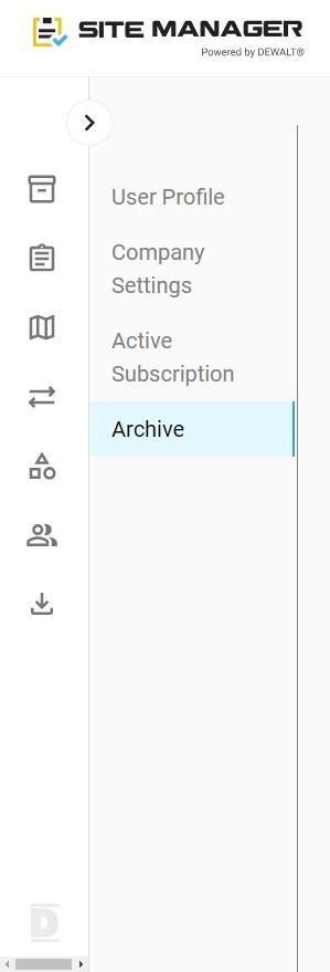NEW UI - Resource & Support / Account Settings – DEWALT