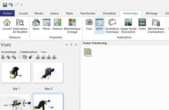 Générer une nomenclature interactive avec SOLIDWORKS Composer