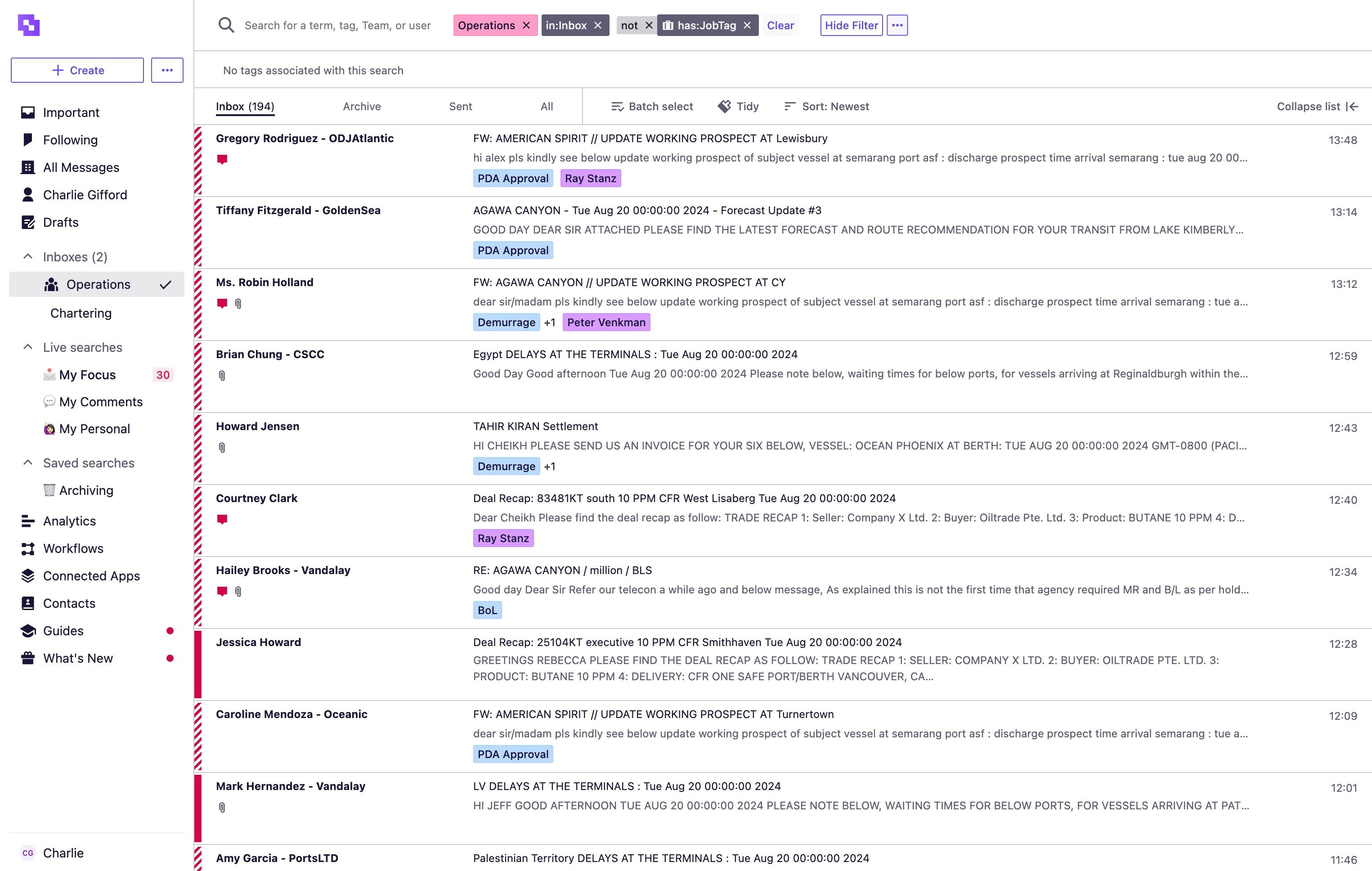 How to Create and Manage Searches – Sedna Help Centre
