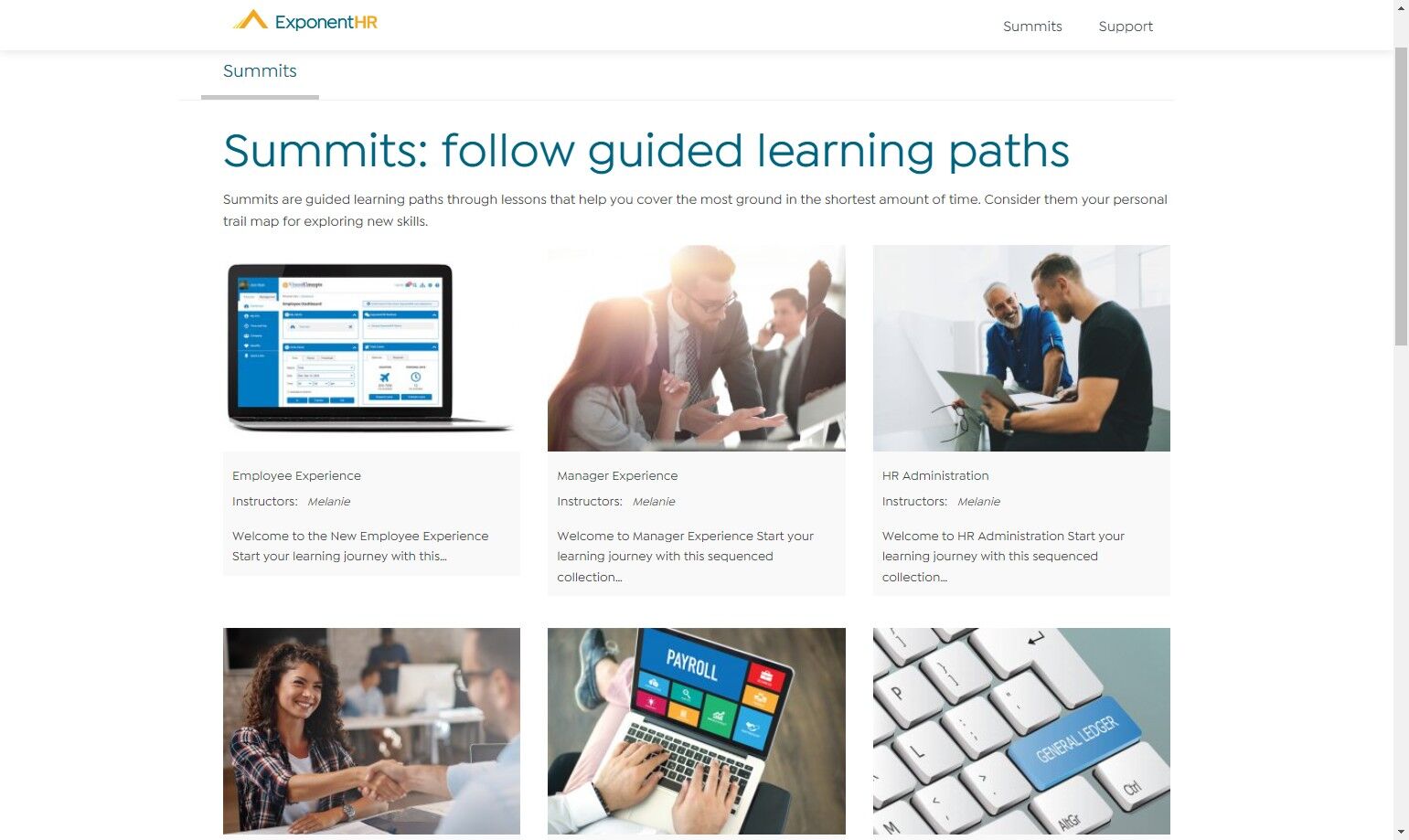 ExponentHR Training Videos – Thrive Communities