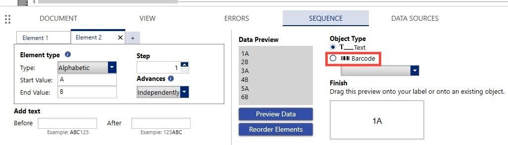 Brady Workstation - How to Create a Serialized Barcode | Brady Support