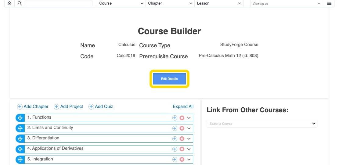 How Do I Customize the Navigation Bar of a Course?