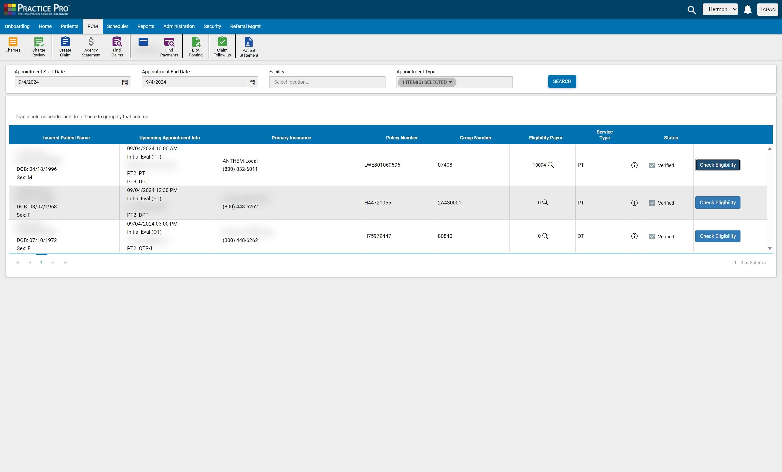 Patient Insurance Benefit Verification – Practice Pro Knowledge Base