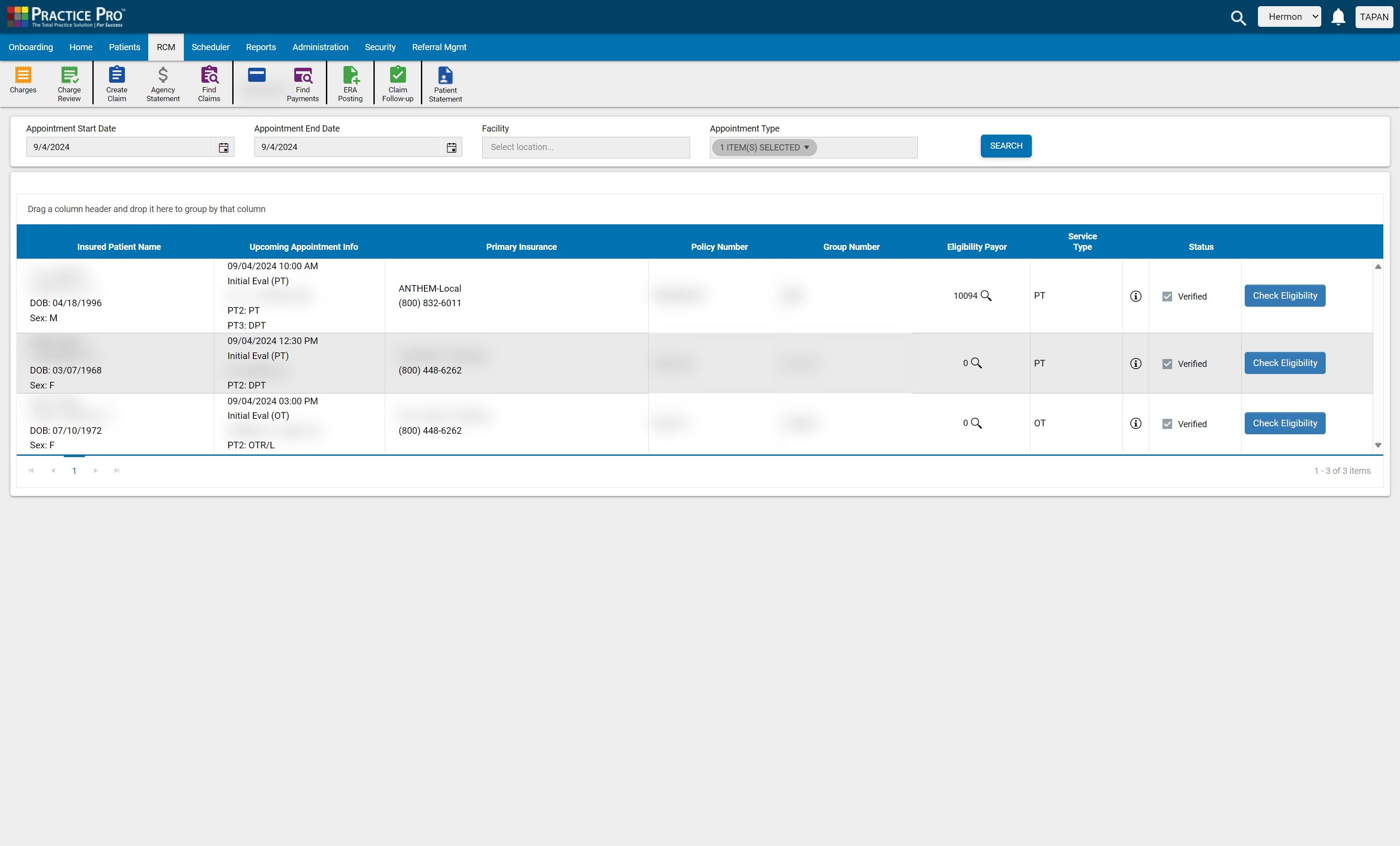Patient Insurance Benefit Verification – Practice Pro Knowledge Base