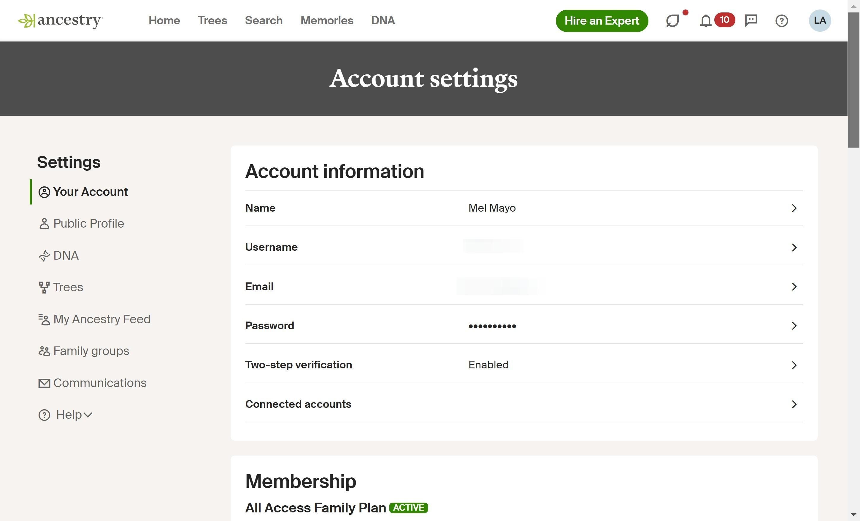 How to Share Your Ancestry All Access Subscription With Others