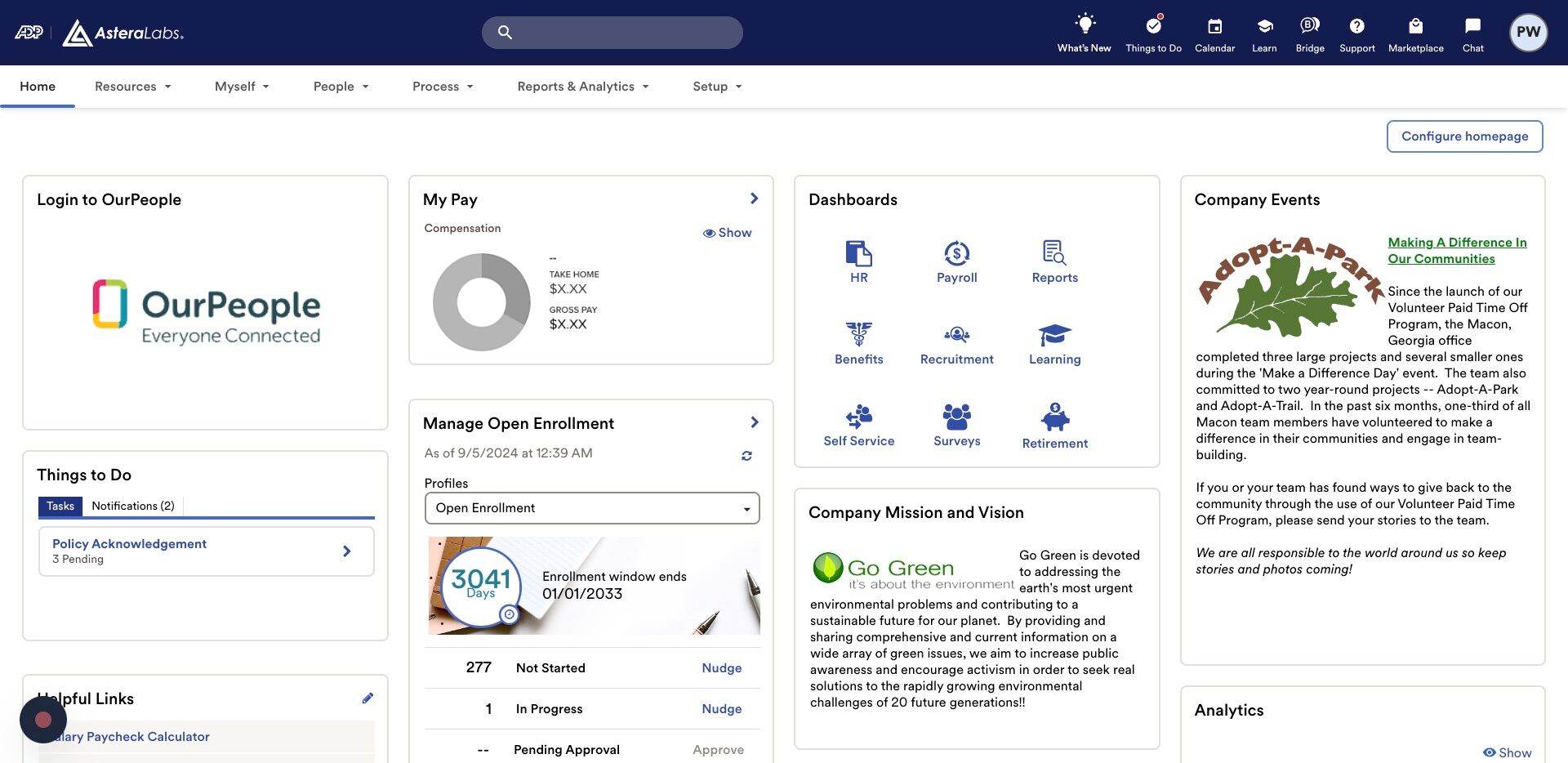 ADP Workforce Now - How to add a badge guide – OurPeople