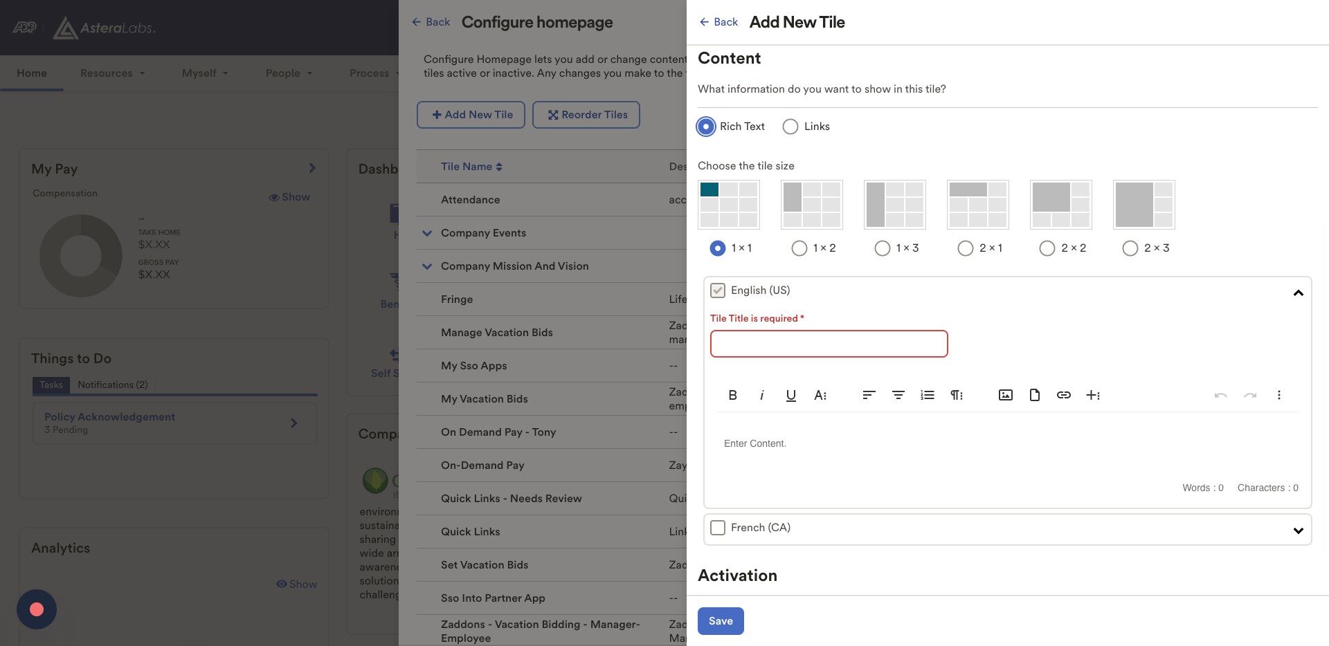 ADP Workforce Now - How to add a badge guide – OurPeople