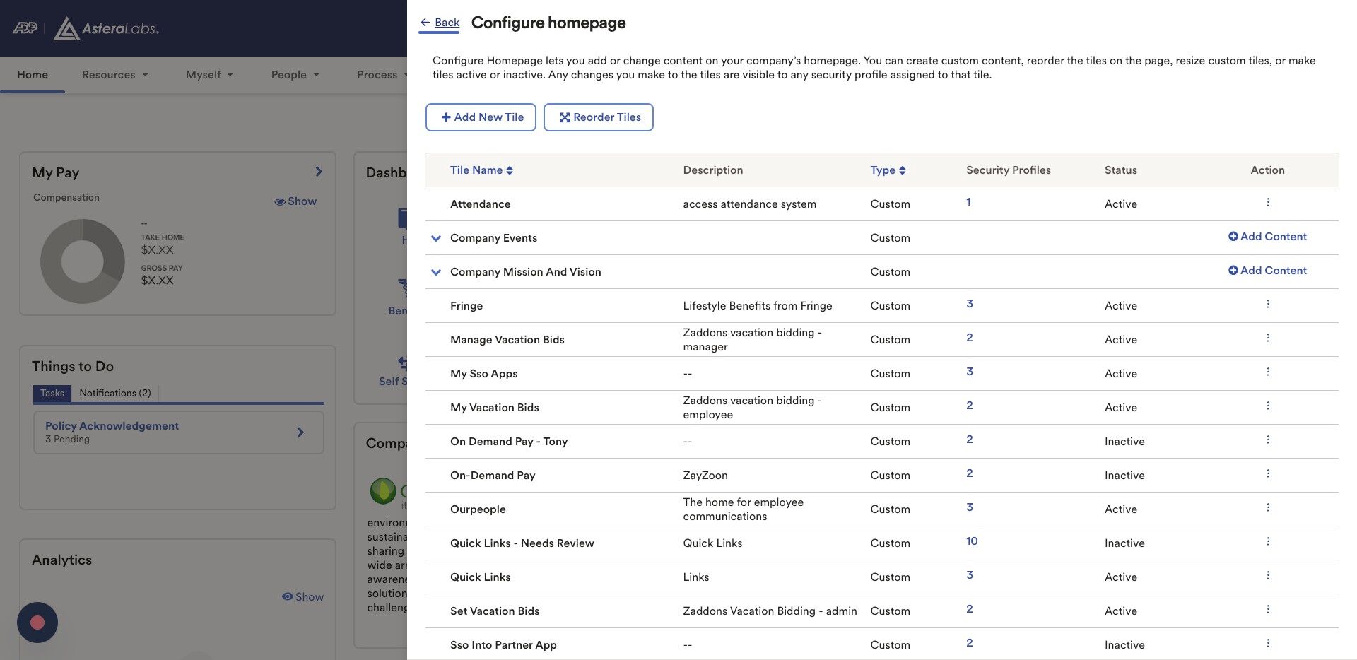 ADP Workforce Now - How to add a badge guide – OurPeople
