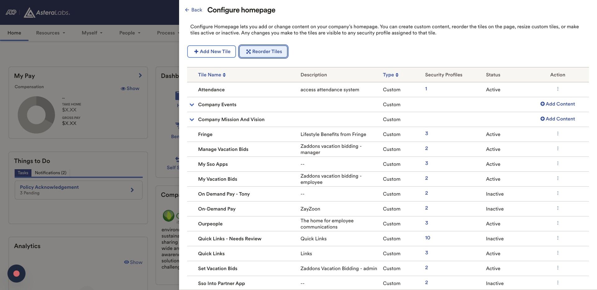 ADP Workforce Now - How to add a badge guide – OurPeople