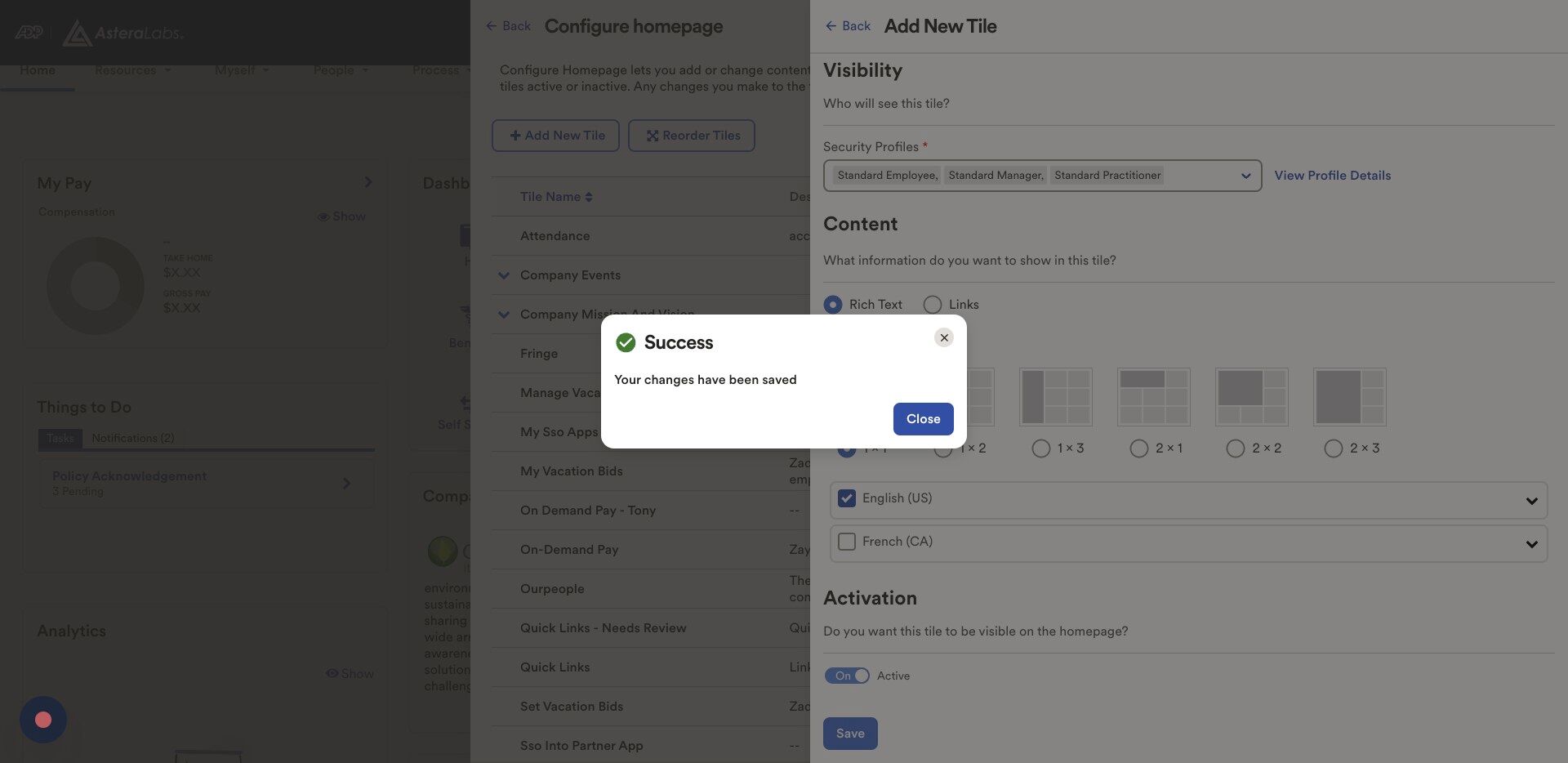 ADP Workforce Now - How to add a badge guide – OurPeople