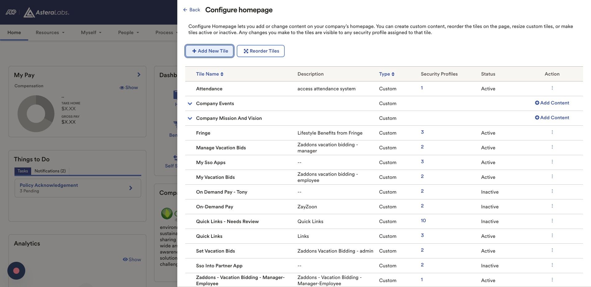 ADP Workforce Now - How to add a badge guide – OurPeople
