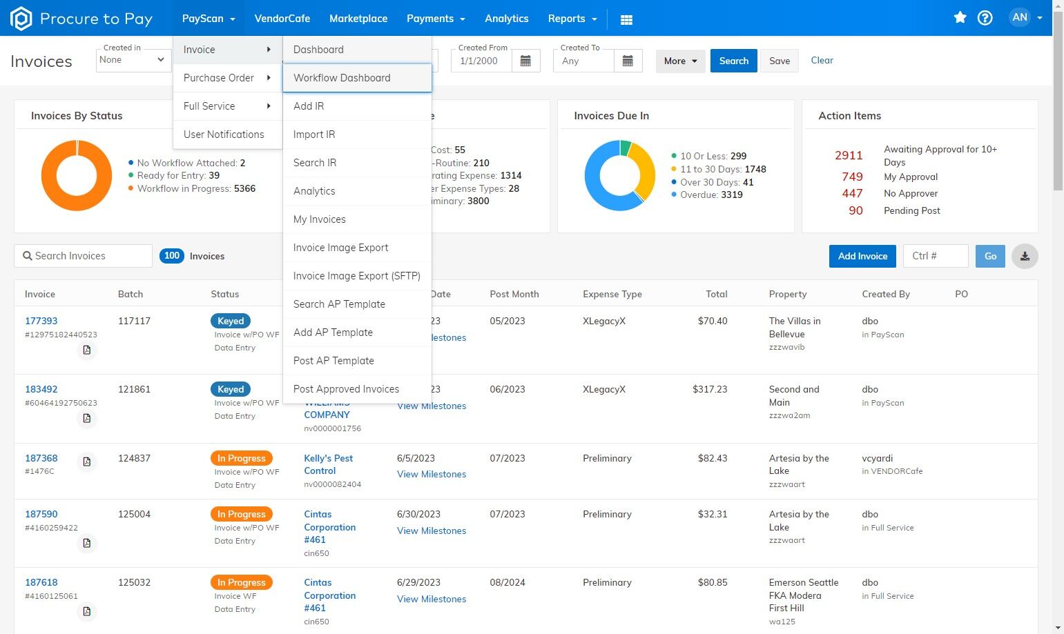 Complete an Invoice in Yardi Procure to Pay (P2P) – Thrive Communities