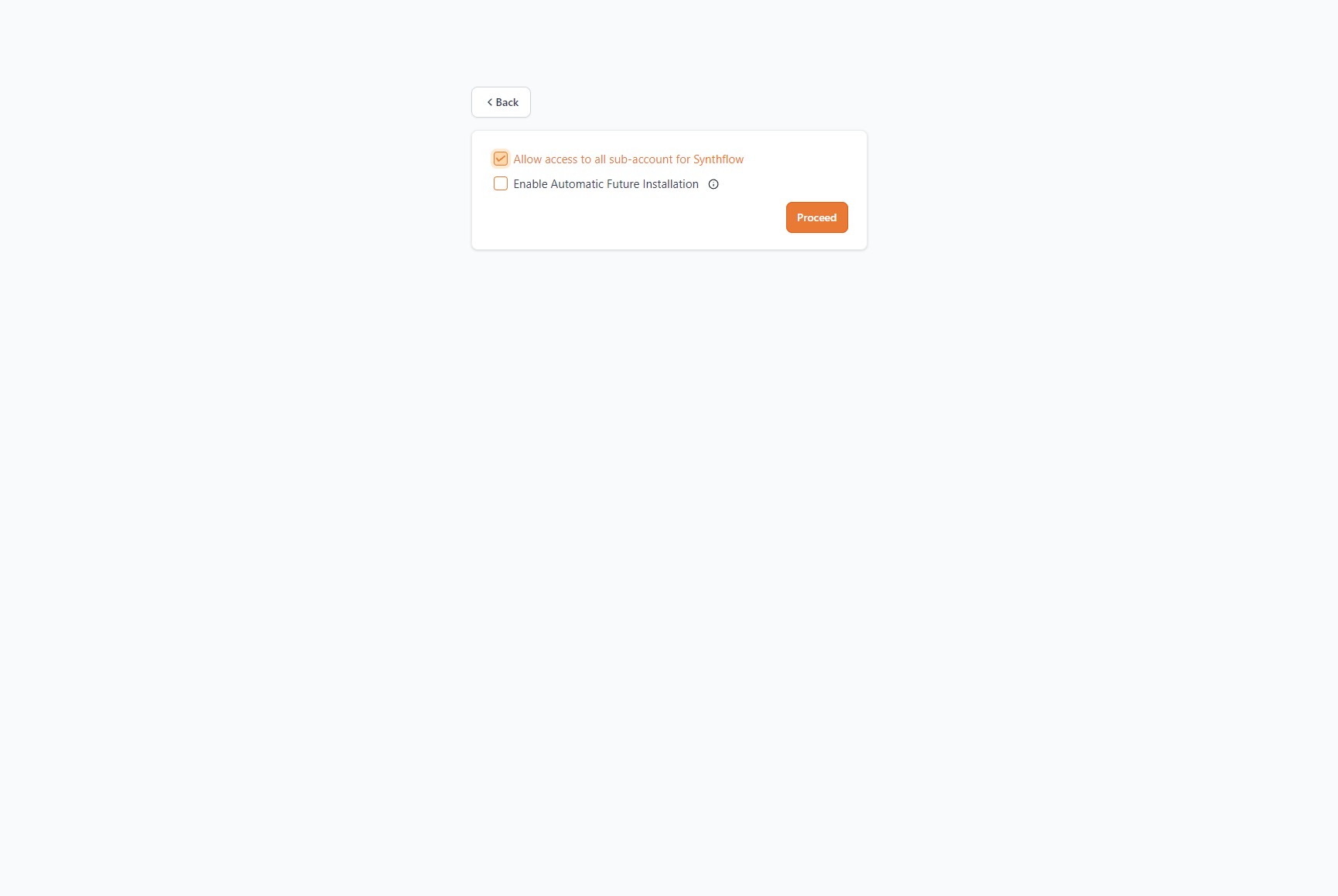Connect to GoHighLevel | Synthflow
