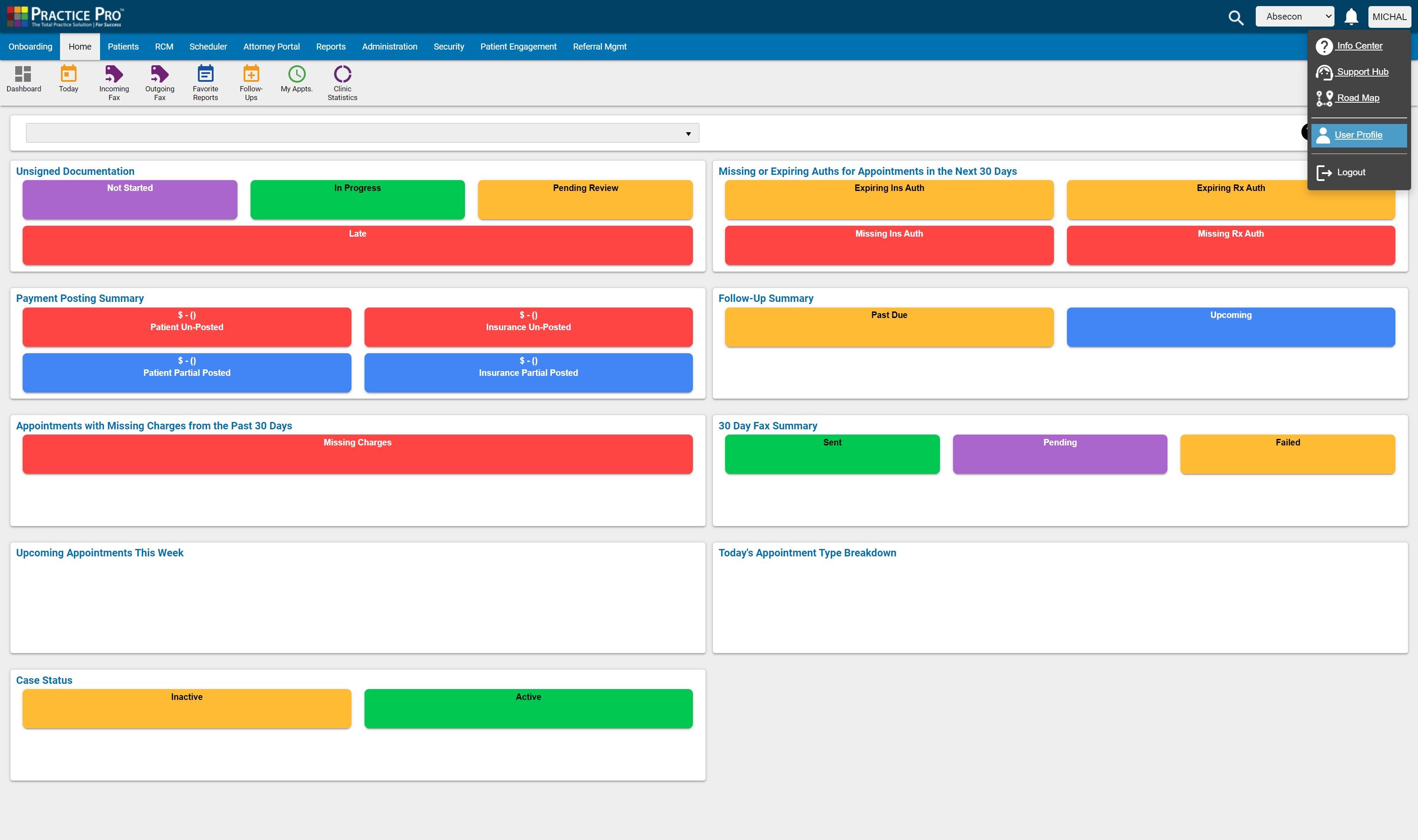 Manage Notification Settings in the User Profile – Practice Pro Knowledge Base