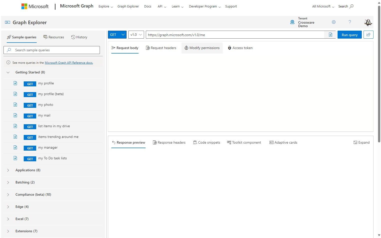 Verify Azure Active Directory Changes Using Microsoft Graph | Crossware Knowledge Base
