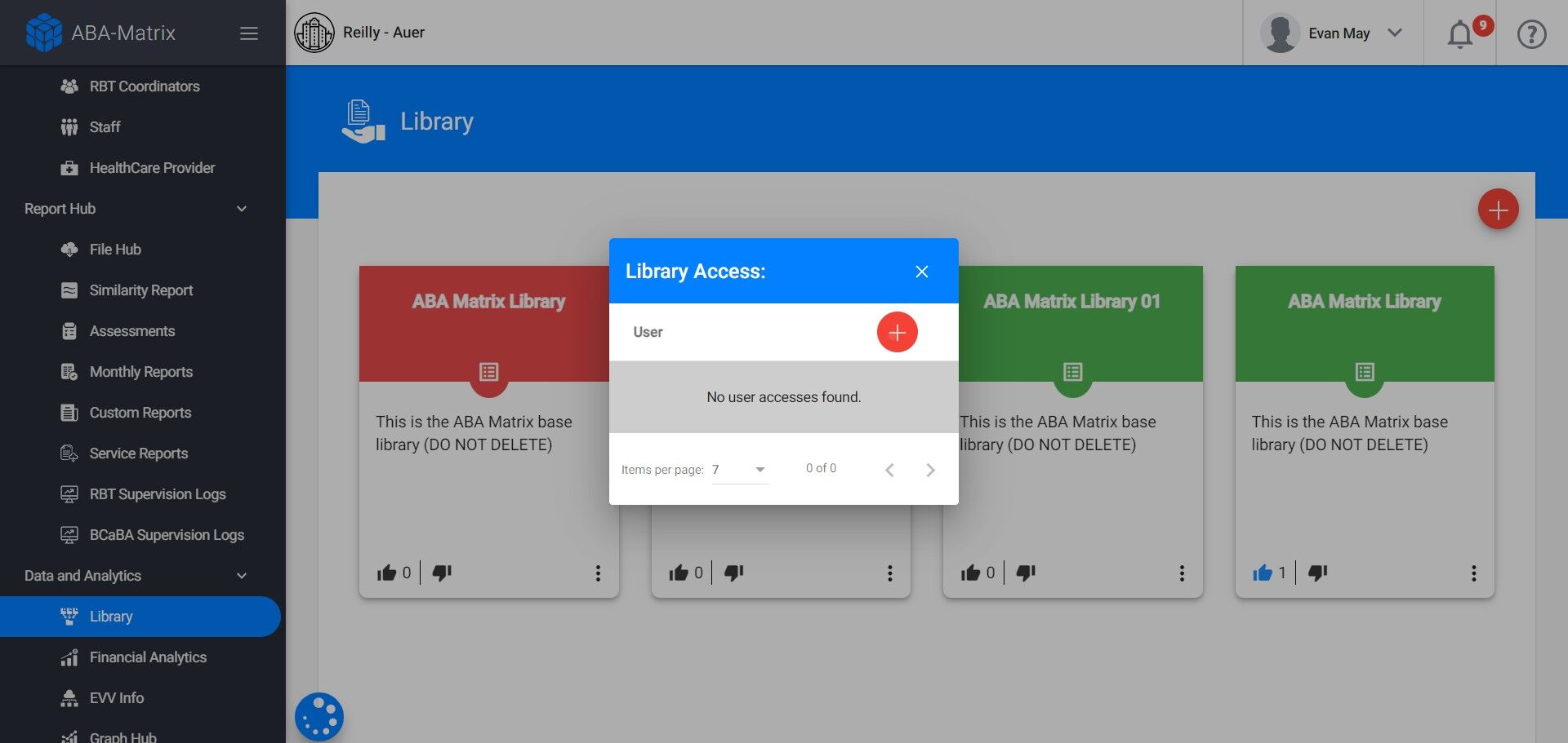 How to use the Behavior and Program Libraries from administrative ...