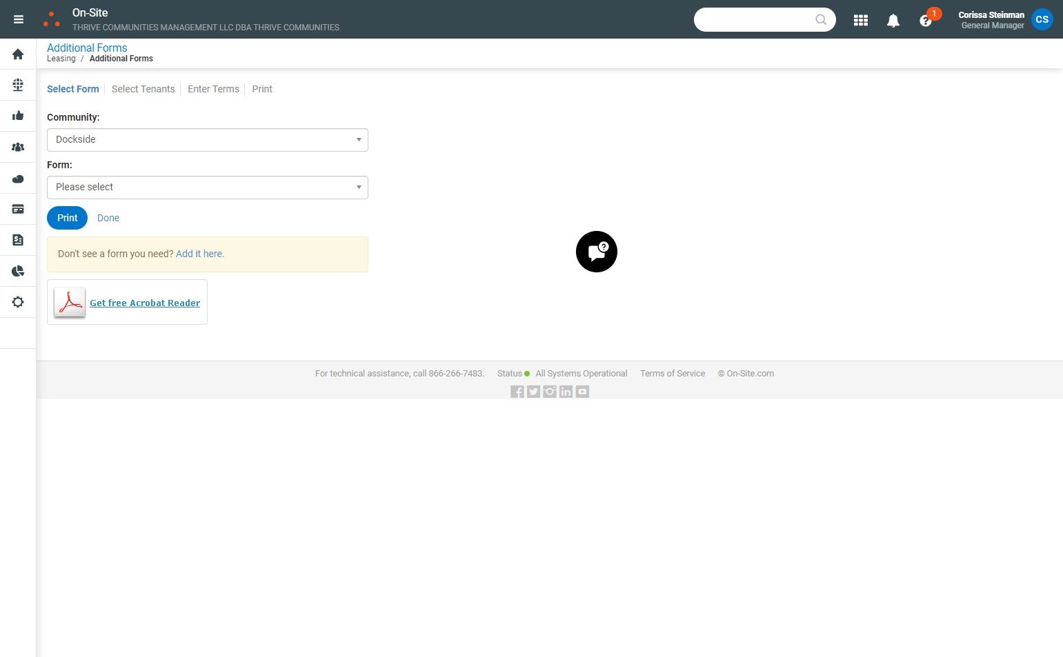 How to Generate a Notice to Vacate (NTV) Form in On-Site – Thrive ...