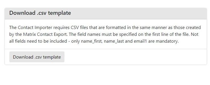 Importing Contacts in Matrix – OneKey® MLS Support Center
