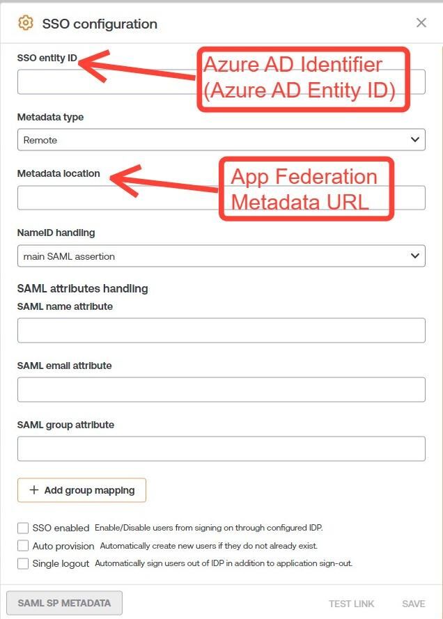Entra ID SSO – OrgChart