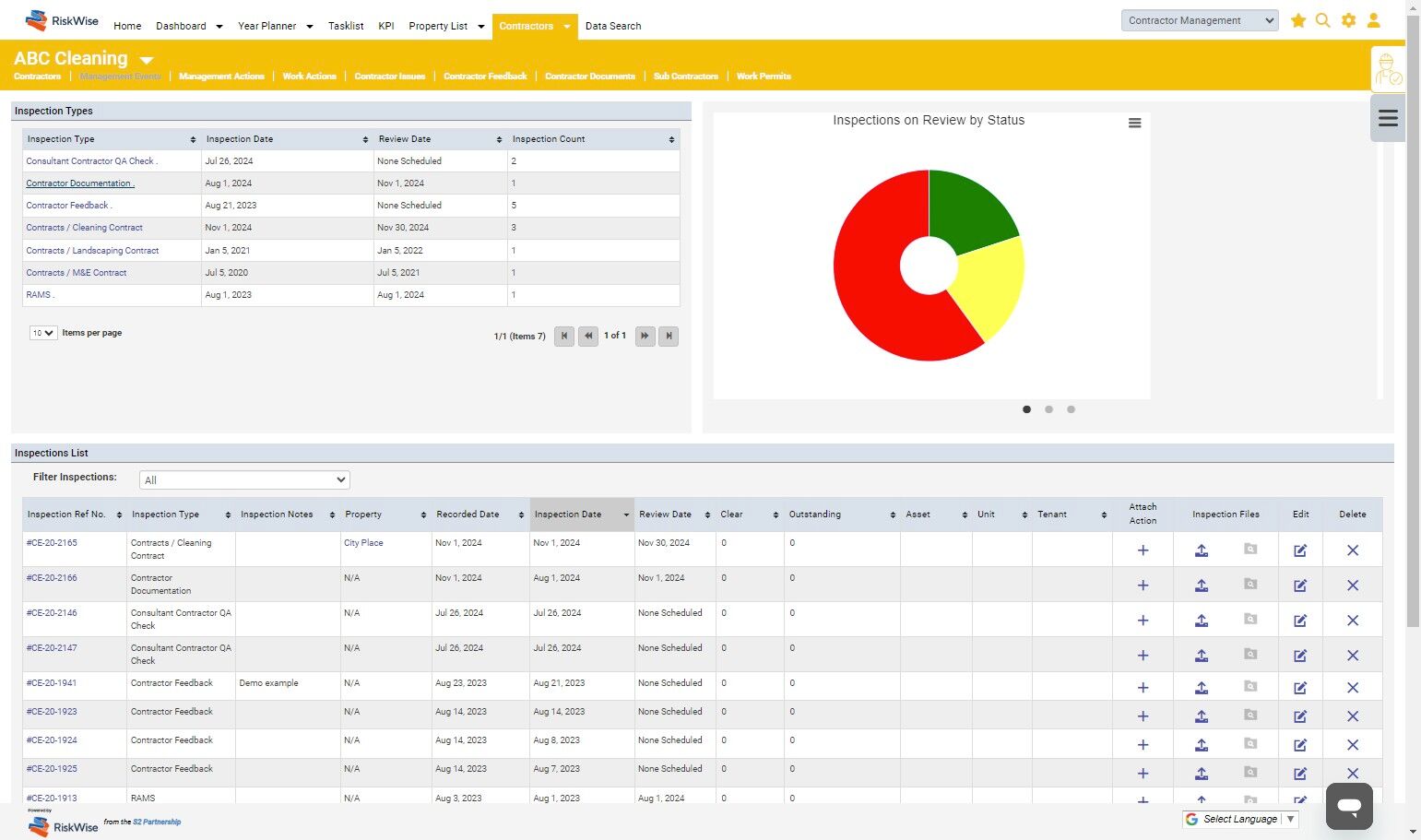 Updating Contractor Documentation in S2 RiskWise – RiskWise Software Support