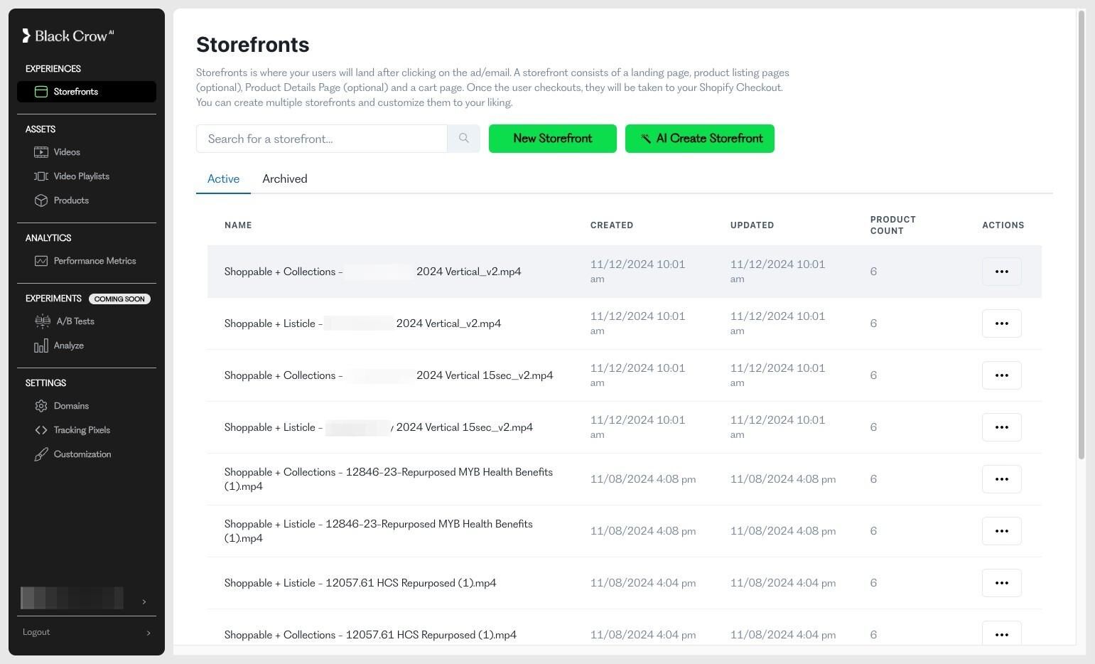 Activating your Paid Storefronts in Meta Ads manager – Black Crow AI
