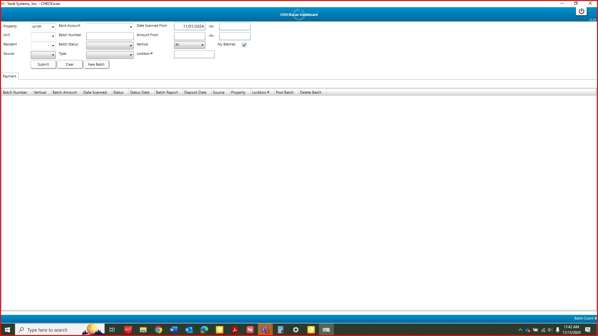 Troubleshooting Issues in Yardi CHECKScan – Thrive Communities