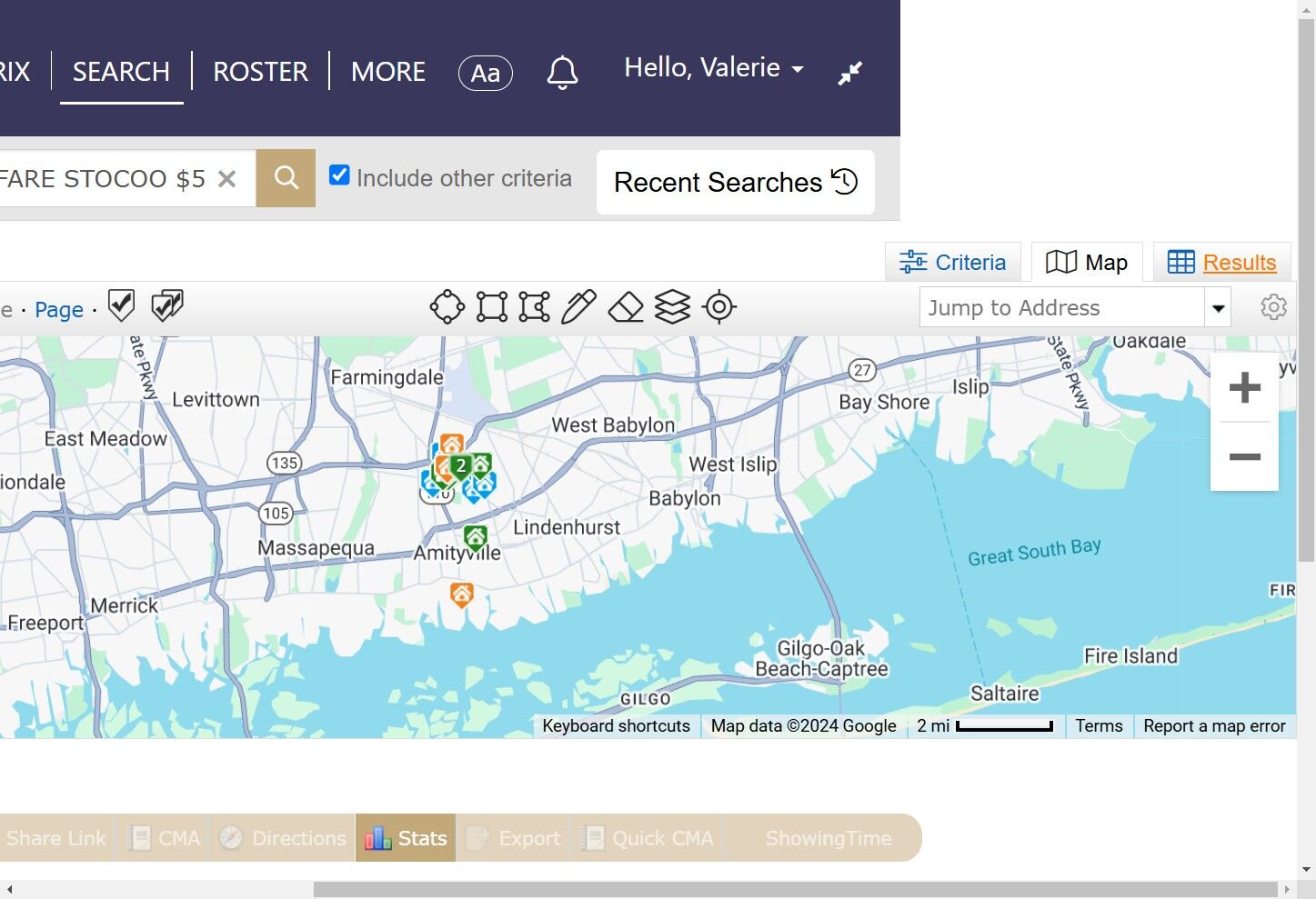 Searching for Listings by Criteria in Matrix – OneKey® MLS Support Center