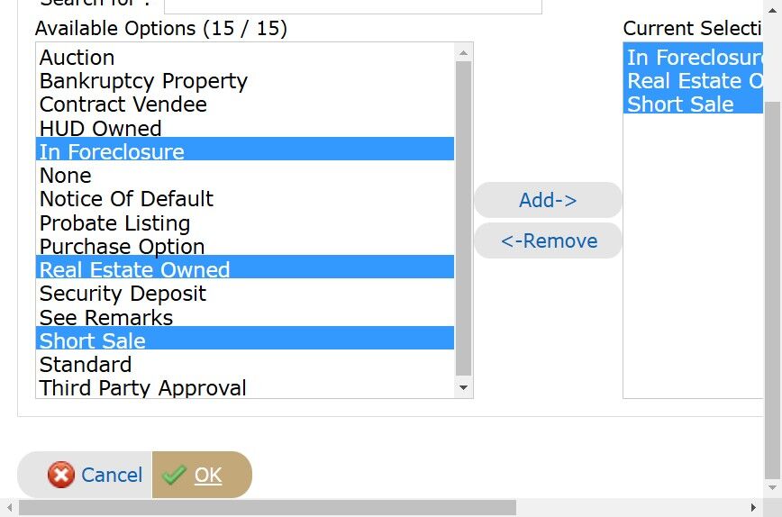 Searching for Listings by Criteria in Matrix – OneKey® MLS Support Center