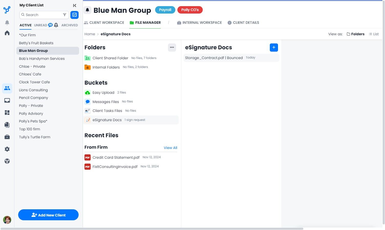 🖊️ How to Request eSignature in Client Hub - Client Hub Knowledge Base
