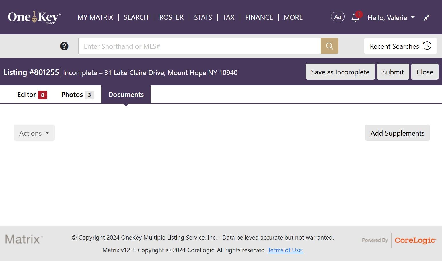 Adding and Editing Matrix Documents with Listing Manager – OneKey® MLS ...