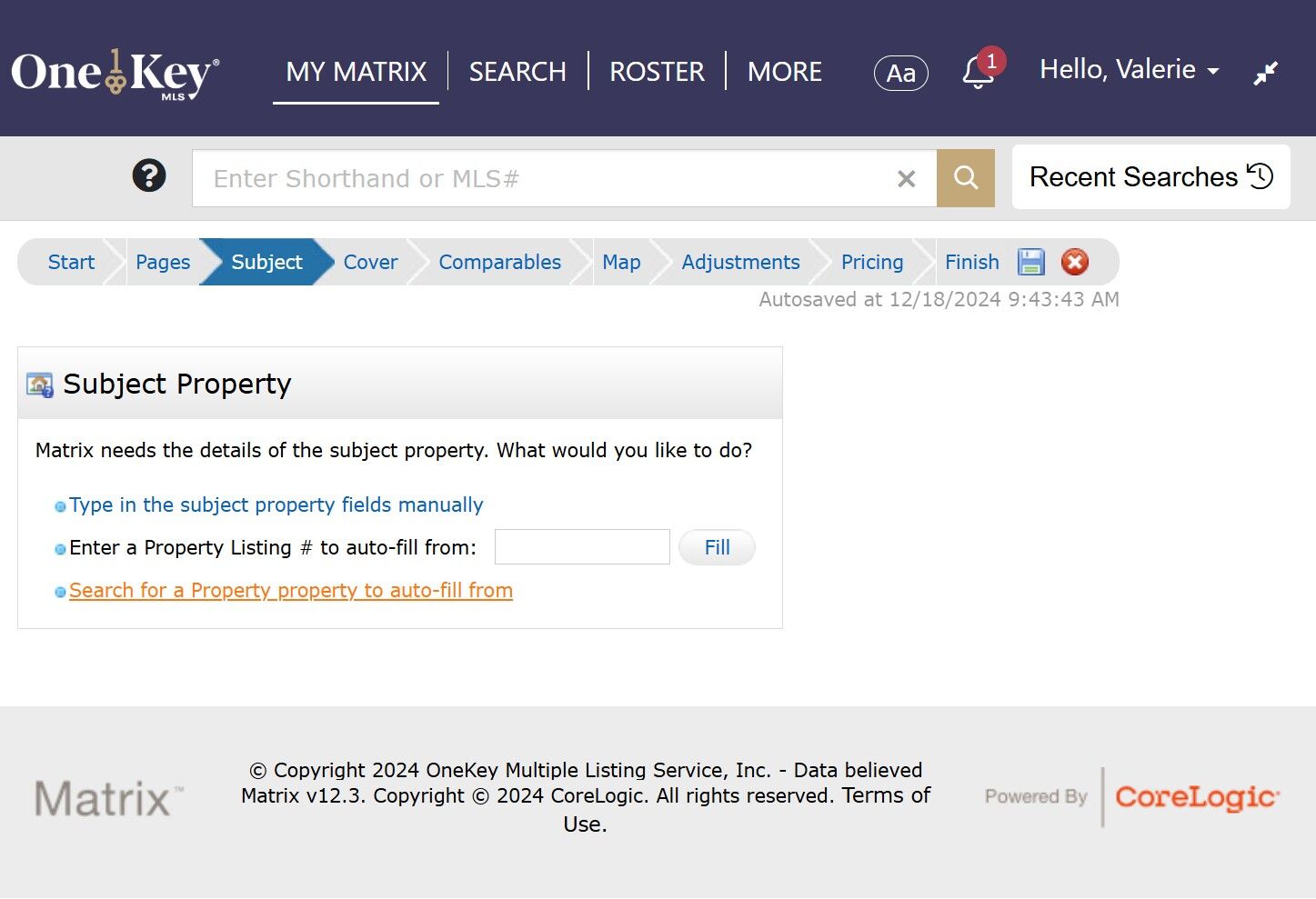 Creating a Comparative Market Analysis (CMA) in Matrix – OneKey® MLS ...