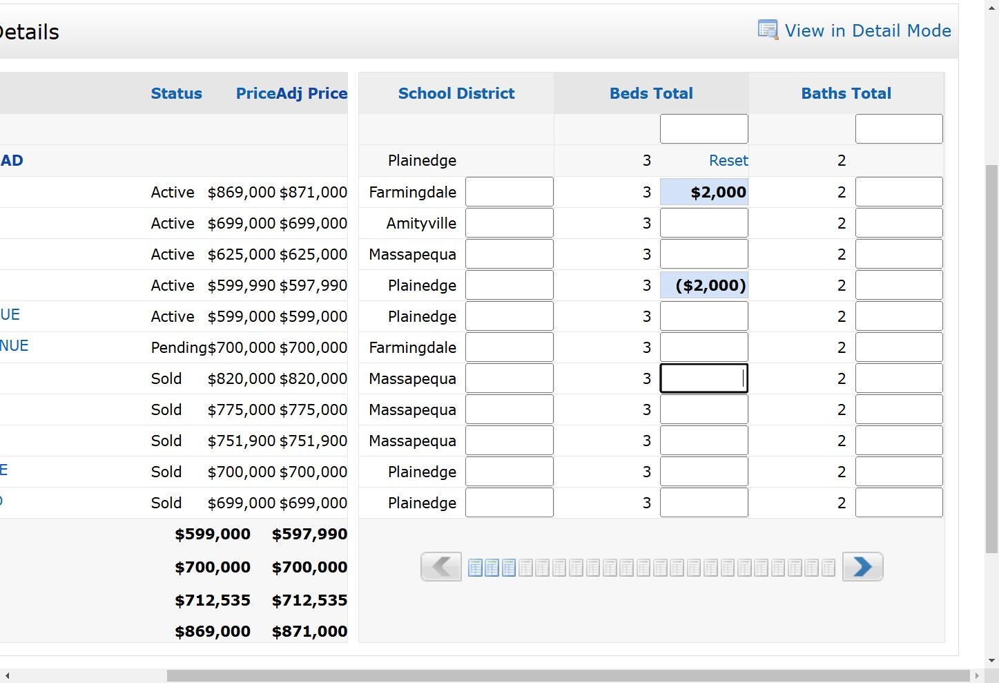Creating a Comparative Market Analysis (CMA) in Matrix – OneKey® MLS ...