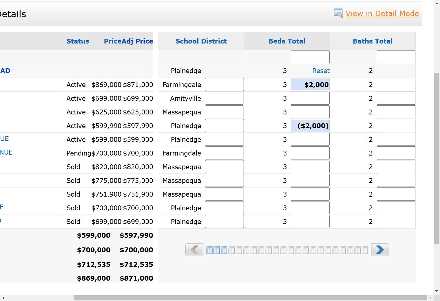 Creating a Comparative Market Analysis (CMA) in Matrix – OneKey® MLS ...