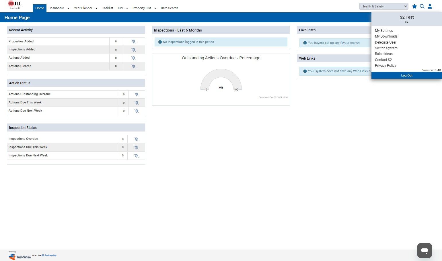 How To Delegate User Access on S2RiskWise – RiskWise Software Support