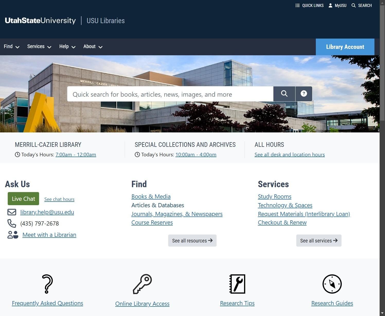 Home - Education Source - LibGuides at Utah State University