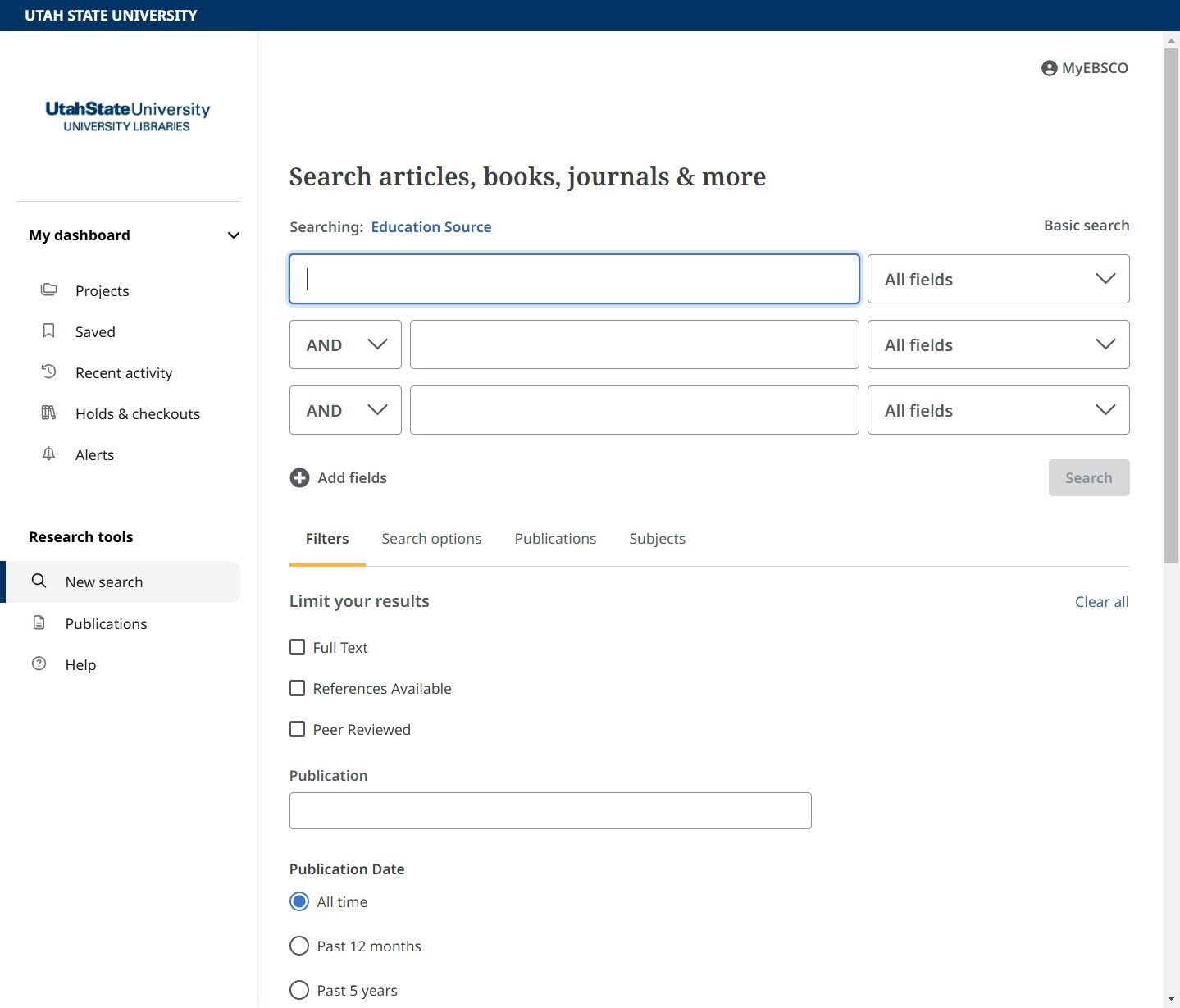 Home - Education Source - LibGuides at Utah State University