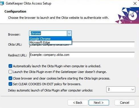 How to install the GateKeeper Okta Access. – GateKeeper
